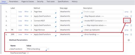 pega exception handling in connectors pega help case management