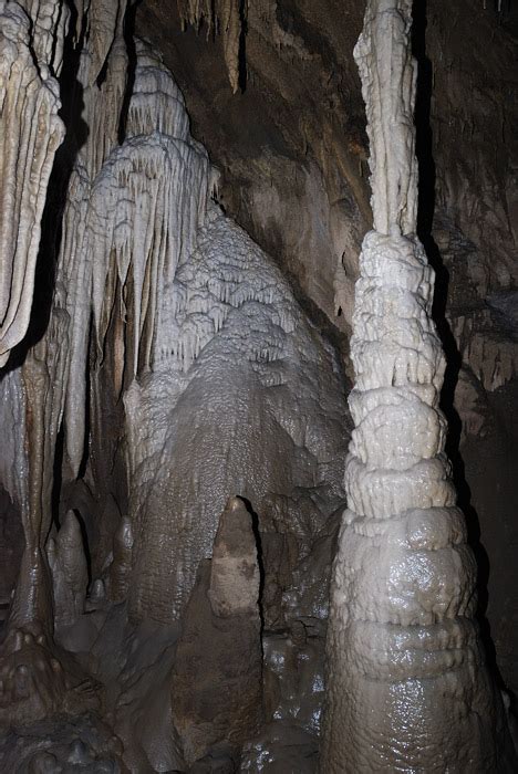 岩手写真館 氷渡探検洞 鍾乳石と氷旬 Sugawatari cave Iwate ken Japan