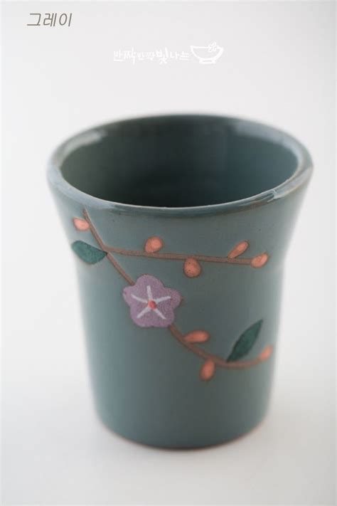 여경란작가의 파스텔클래식컵 반짝반짝빛나는 귀여운 머그잔 도기 세라믹