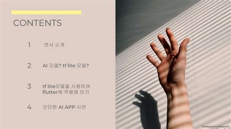 FLUTTER With AI Tensorflow Lite Pptx