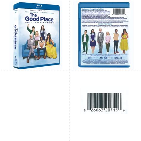 The Good Place Series 1 4 9 Disc Blu Ray Box Set 2016 2020