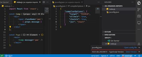 `import React` Removed When Saving Tsx File When Anizeimports Is Enabled · Issue