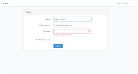 How To Force User To Use Strong Password In Laravel Shoutsdev