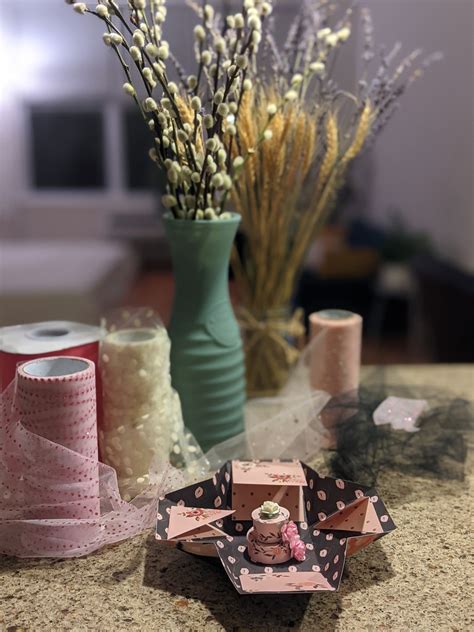 Exploding Box Handmade Birthday Gift Explosion Box Handmade Valentine S Day Gift Valentine S