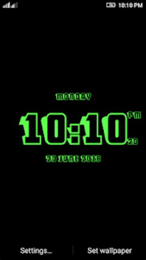 3d Digital Clock Lwp For Android Download