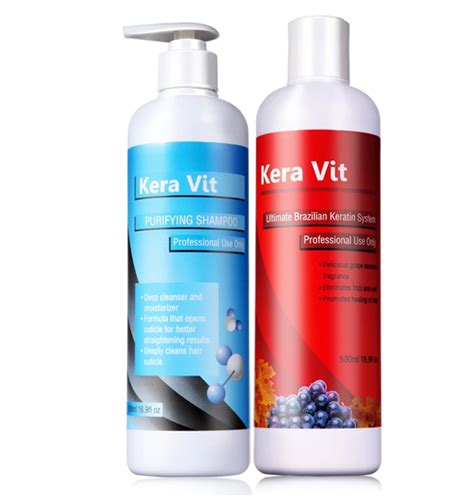 Kera Vit Ultimate Brazilian Keratin Treatment And Shampoo 500ml Duo