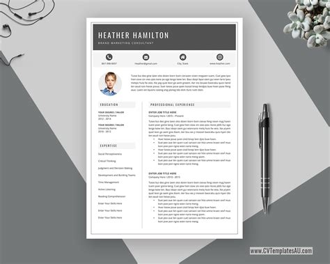 Free Downloadable Resume Templates For Word Toptemplate My Id