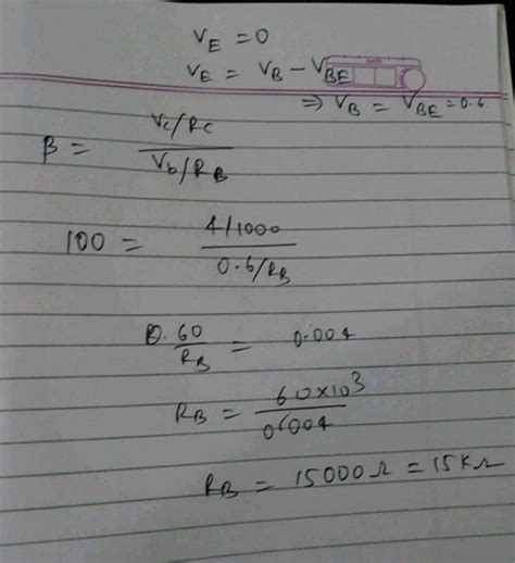 Current A Then Calculate The Base Current And Collector An N P N