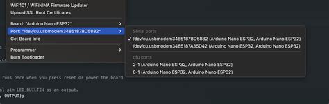 Cant Upload To More Than 1 Nano Esp32 Dfu Util More Than One Dfu Capable Usb Device Found