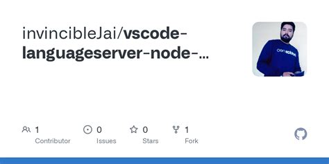 GitHub InvincibleJai Vscode Languageserver Node Example Copy