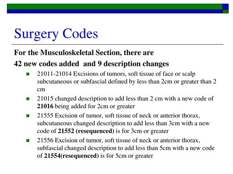 Procedure Codes