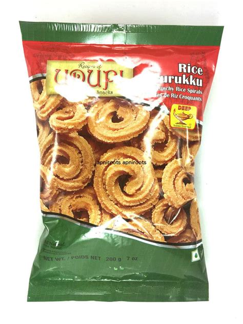 Udupi Rice Murukku 200gm By At Apniroots Indian Grocery Store Online Apniroots Grocery