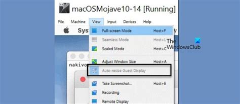 VirtualBox Resize Screen Greyed Out Fix