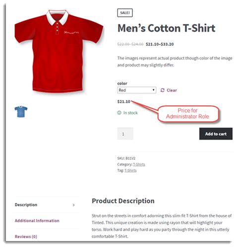 Adjusting The Price Of Variable Product For Providing The Discount In