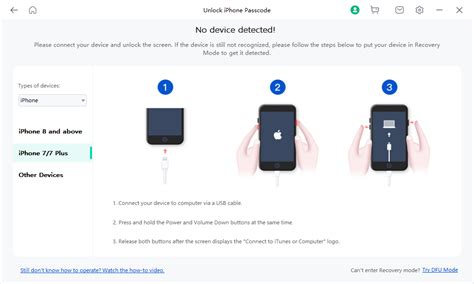 Mobitrix Lockaway Unlock Iphone Passcode Recovery Dfu Mode
