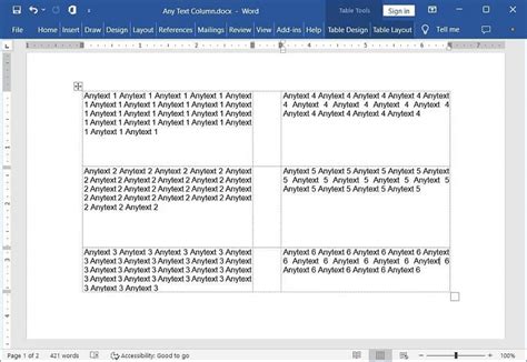 Aligning Text On Two Columns Windows 10 Forums