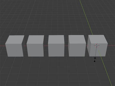 Can The Sequence Of Objects Created By The Array Modifier Be Scaled
