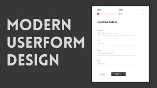 How To Design Modern Userform In Excel Vba Advanced Excel Excelyst Mp3
