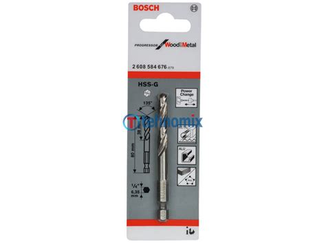Купить Центрирующее сверло Bosch HSS-G 1/4" (2608584676) - цена 123 грн ...