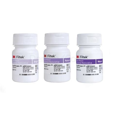 Filtek Easy Match Composite Universal Intro Kit Cápsulas 60u 0 2g 3m