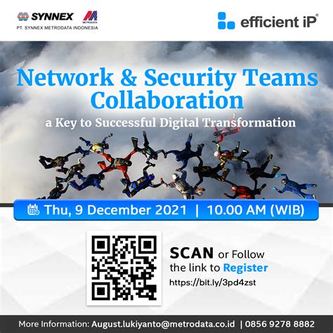Webinar Efficientip Network And Security Teams Collaboration A Key To Successful Digital
