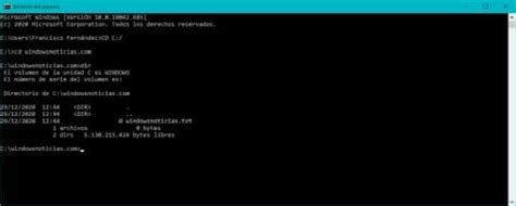 Cara Melihat Konten Folder Atau Direktori Dari Konsol CMD Di Windows