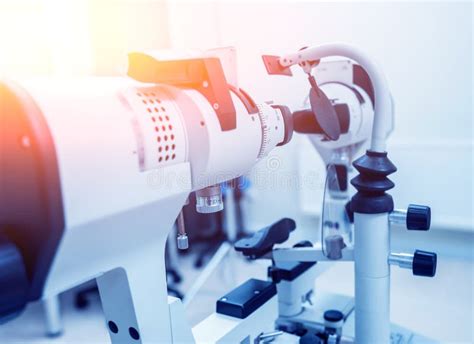 Synoptophore And Strabismus Treatment Squint Test Orthoptics Stock