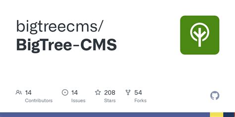 Github Bigtreecmsbigtree Cms
