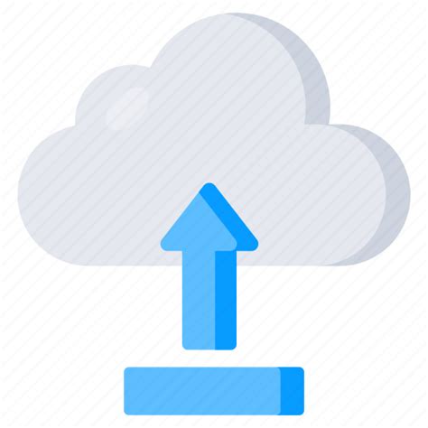 Cloud Upload Data Upload Online Uploading Cloud Computing Cloud Data Transfer Icon