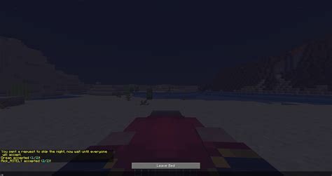 Multiplayer Sleep Plus Minecraft Data Pack