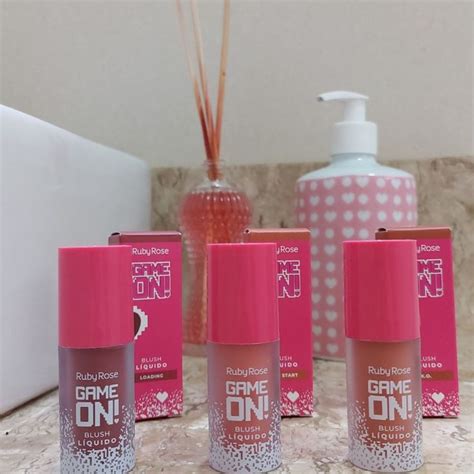 Blush Líquido Game On Ruby Rose Ruby Rose Blush Ruby