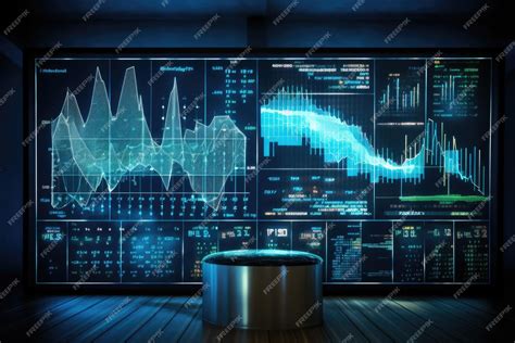 Premium Photo Big Data Analytics Visualizing Data Science And Big Data Technology On Virtual