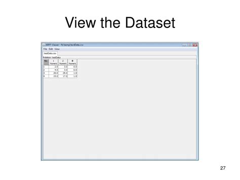 ppt running clustering algorithm in weka powerpoint presentation