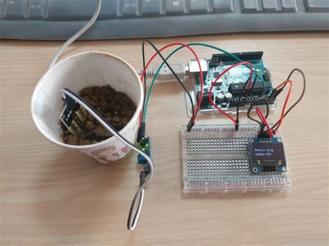 아두이노 토양수분감지센서를 이용하여 Oled에 표시하기 토양습도감지센서 네이버 블로그