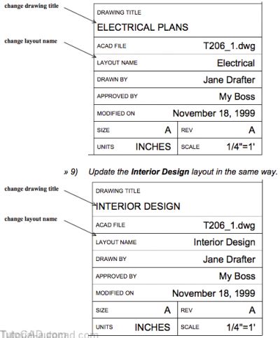Managing Layout Tabs Tutorial AutoCAD