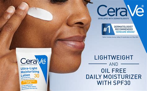 Cerave Ultra Light Moisturizing Lotion With Spf 30 Daily Face
