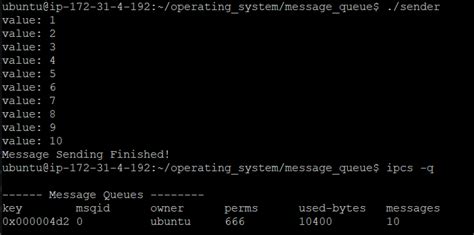 운영체제 Message Queue Ipc