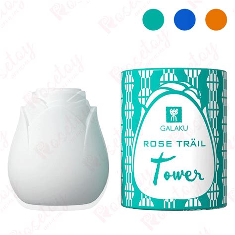 Galaku Male Rose Sex Toy Super Stretchy Masturbation Egg