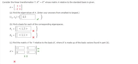 Solved Consider The Linear Transformation T R R Whose Chegg