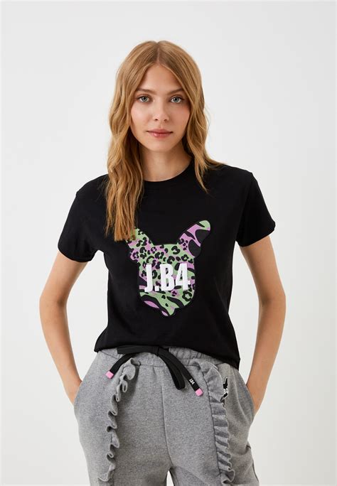 Футболка J B4 цвет черный Rtlact307001 — купить в интернет магазине Lamoda