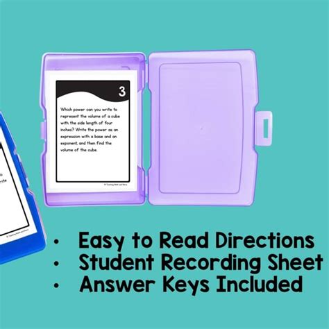 Numerical Expressions Task Cards By Teaching Math And More Tpt