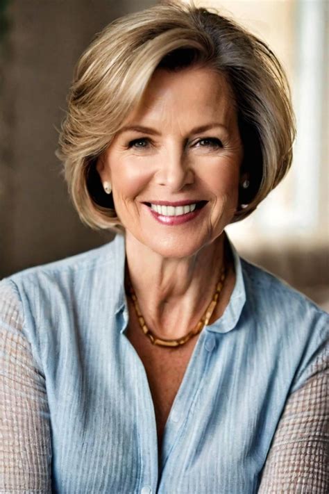 Textured Classic Bob With Side Part Thehairstyletrends