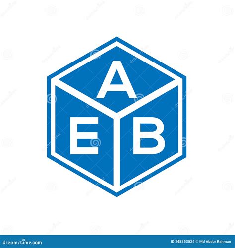Aeb Letter Logo Design On Black Background Aeb Creative Initials Letter Logo Concept Aeb