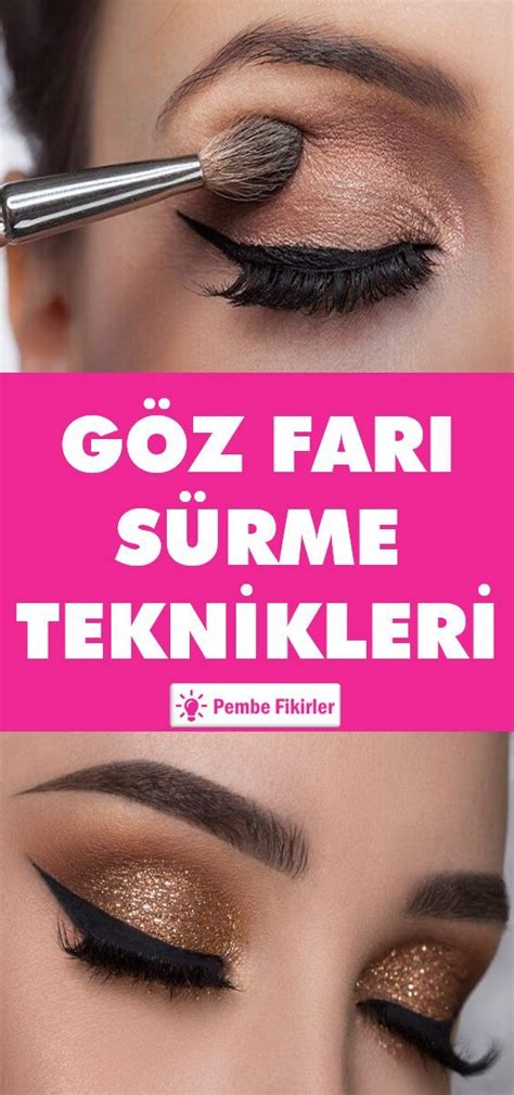 Göz Farı Sürme Teknikleri Göz Farı Kahverengi Göz Makyajı Kahverengi Göz Farı