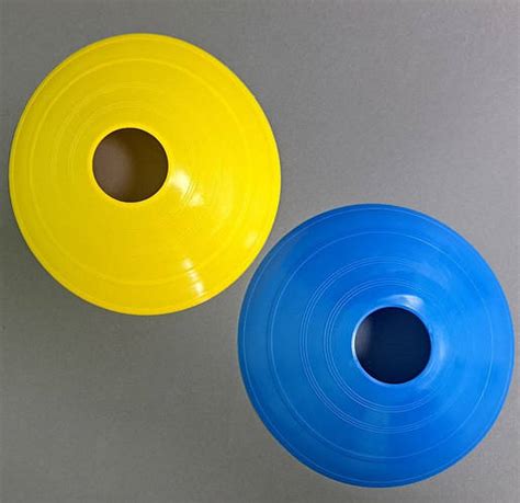 Фишки для разметки футбольного поля 20 шт Zelart Диаметр 20 см Разные ...