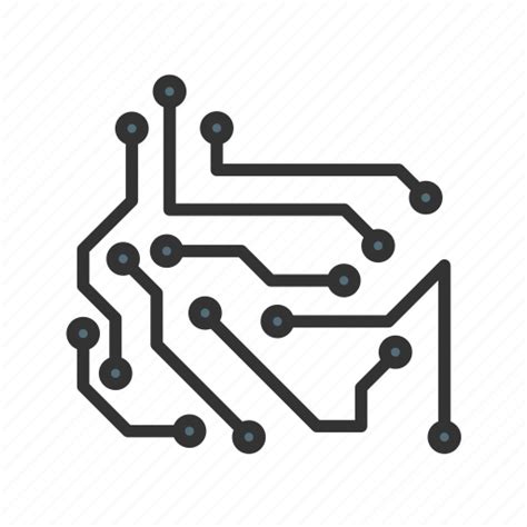 Ic Chip Microchip Circuit Cpu Processor Hardware Icon Download