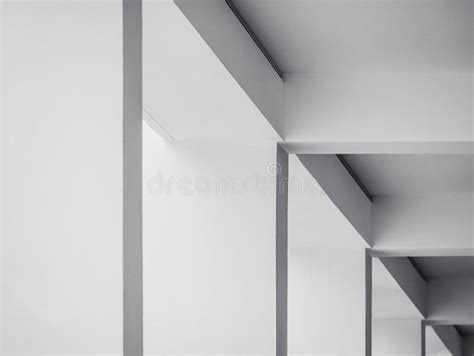 Architecture Details Columns Element Shade Shadow White Background