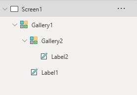 Power Apps How To Set Up A Nested Gallery No Inputs