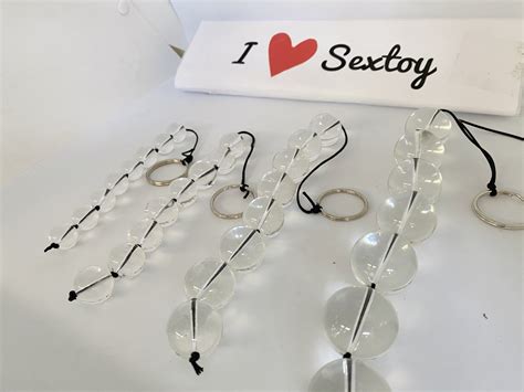 เม็ดลูกแก้วร้อยสาย สำหรับก้น I Love Sextoy