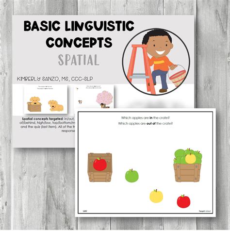 Basic Linguistic Concepts Spatial — Language First